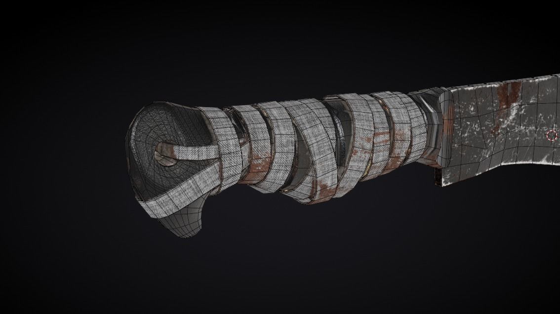 3D model Machete knife VR / AR / low-poly | CGTrader