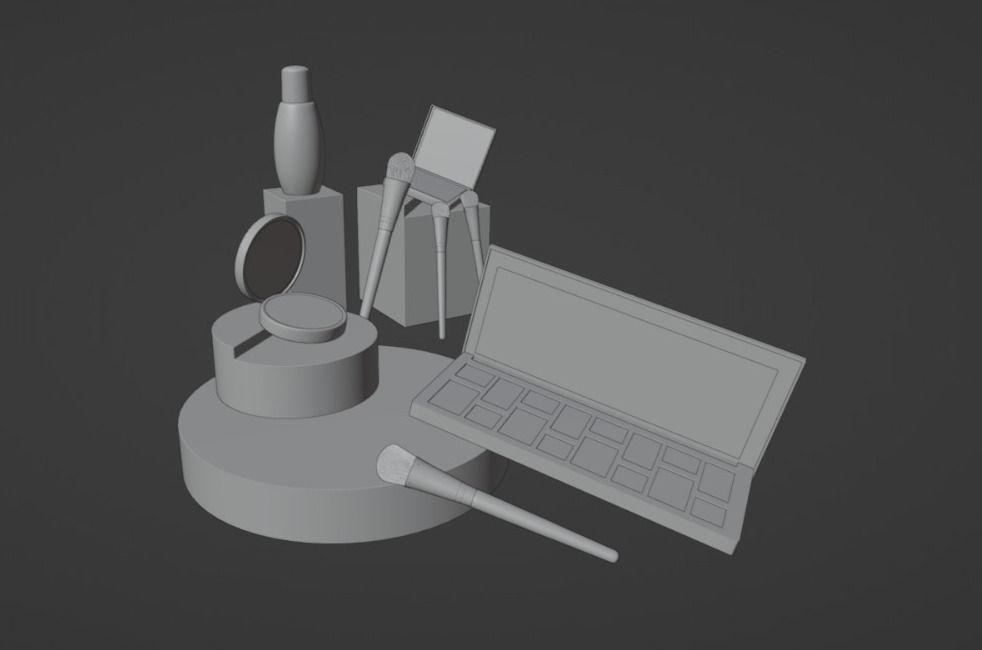 Beauty Products - Product Design 3D model | CGTrader
