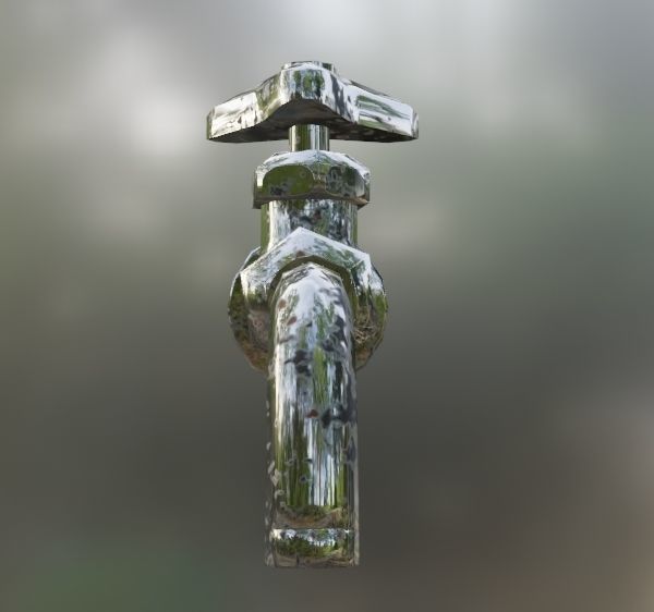 3D model Rusted Tap VR / AR / low-poly | CGTrader