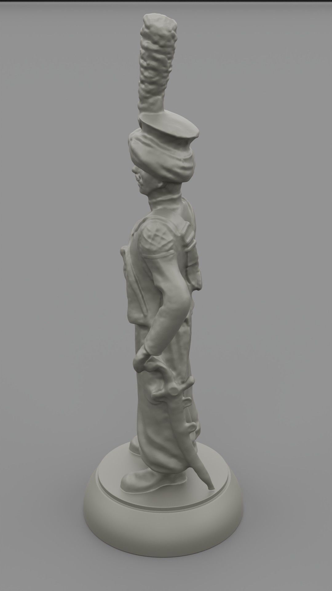 Lead soldier 3D model 3D printable | CGTrader