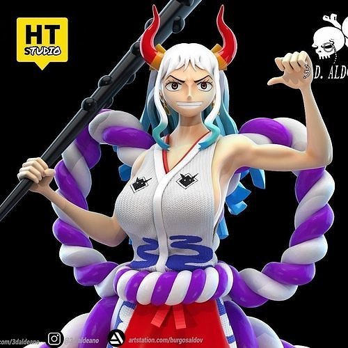 Yamato One Piece 3D model 3D printable | CGTrader