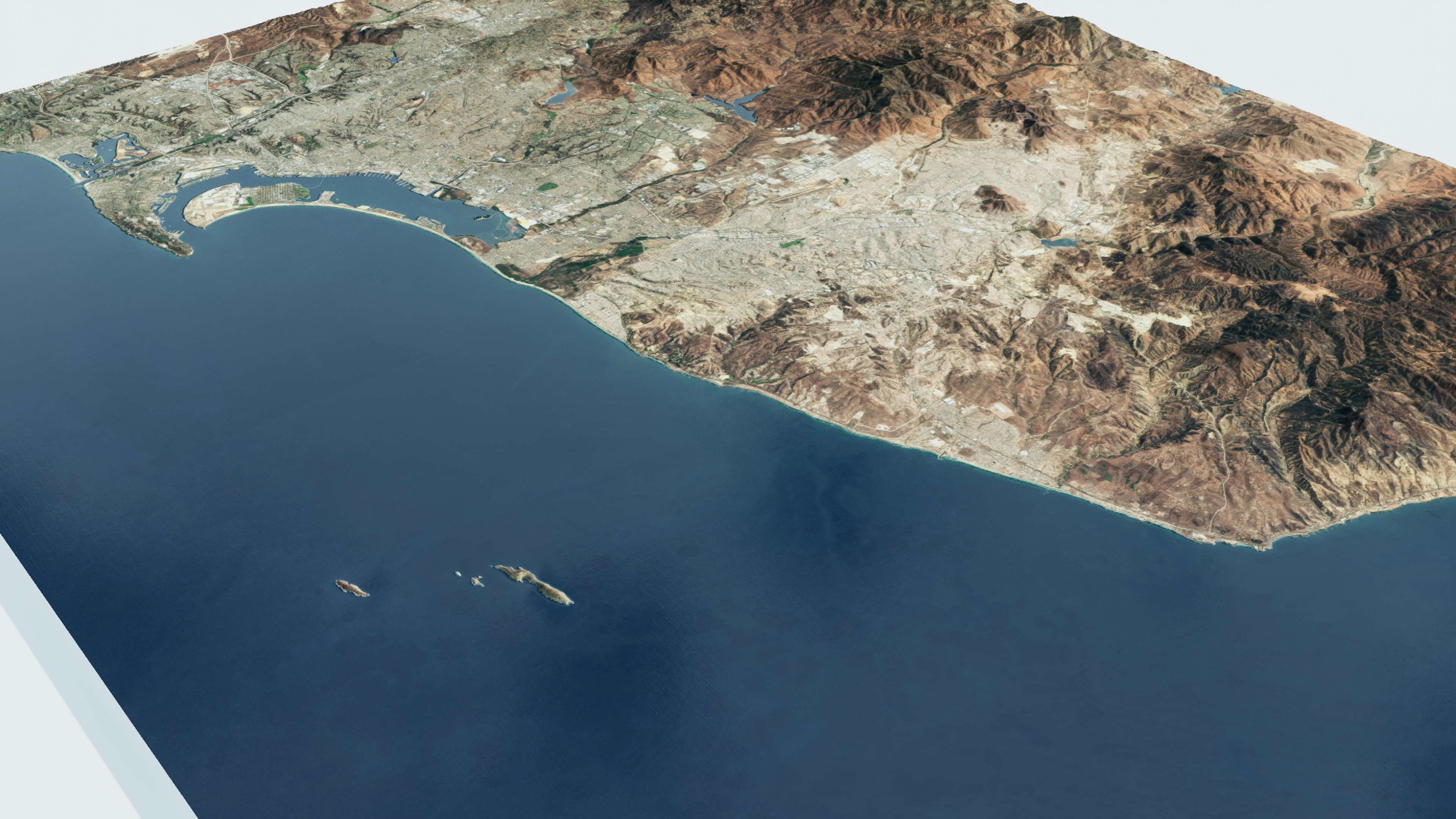 Tijuana Mexico City Landscape 3D Model 3D model | CGTrader