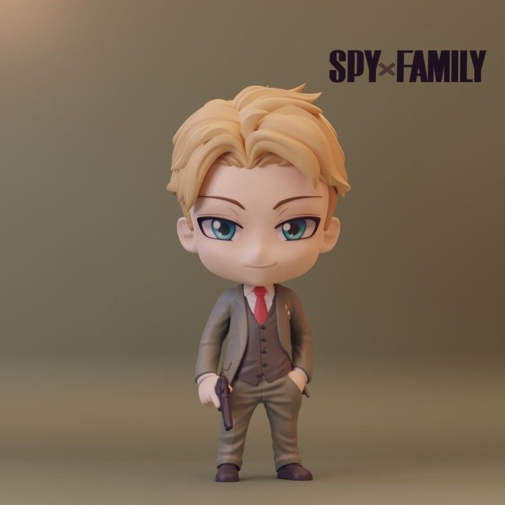 Loid Forger - Spy x Family 3D model 3D printable | CGTrader
