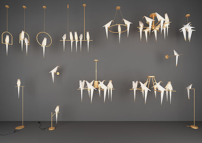 High-quality lighting fixture models for modern interiors 3D model ...