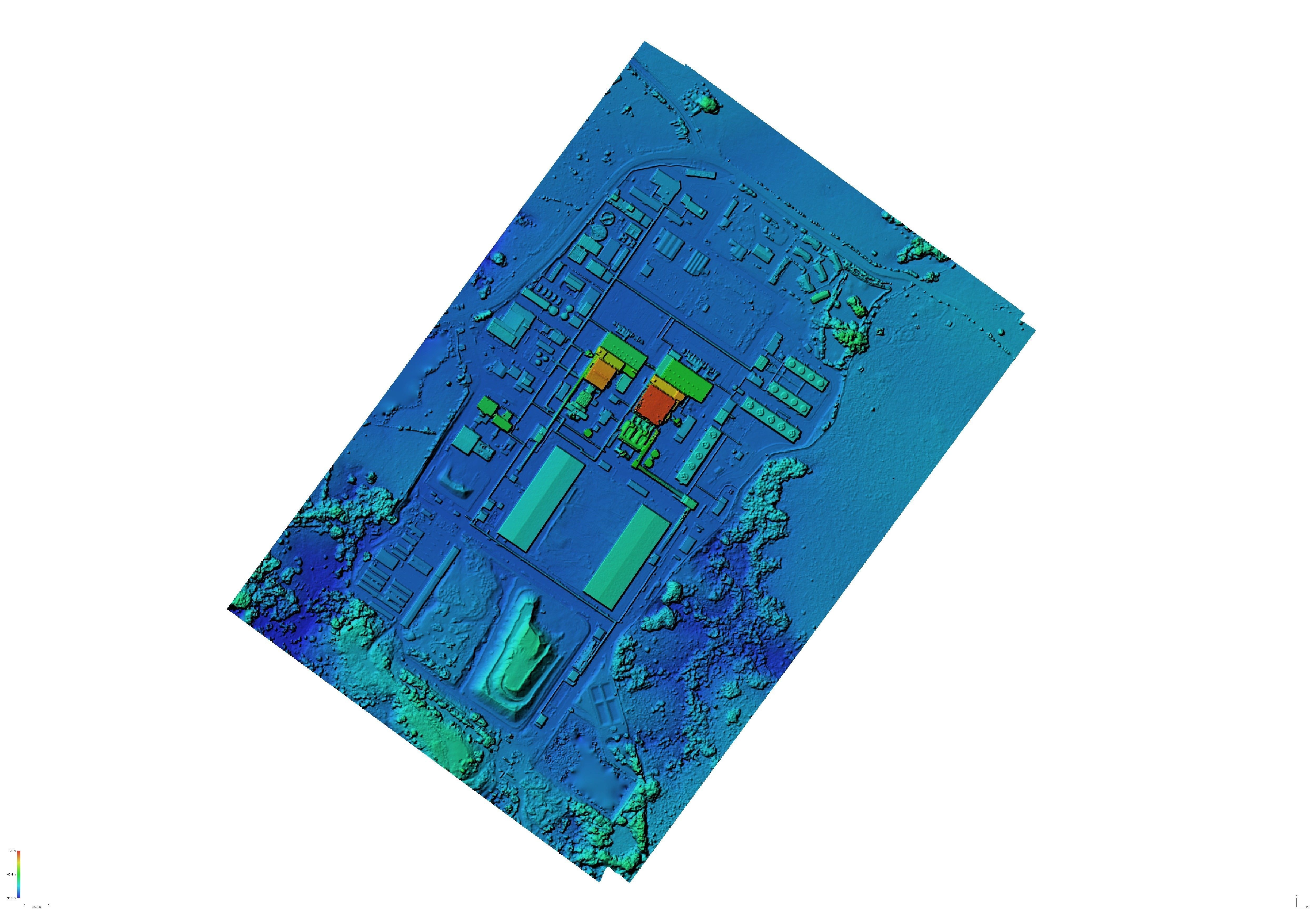 Thermal power plant - coal 164 - 273MW 3D model | CGTrader