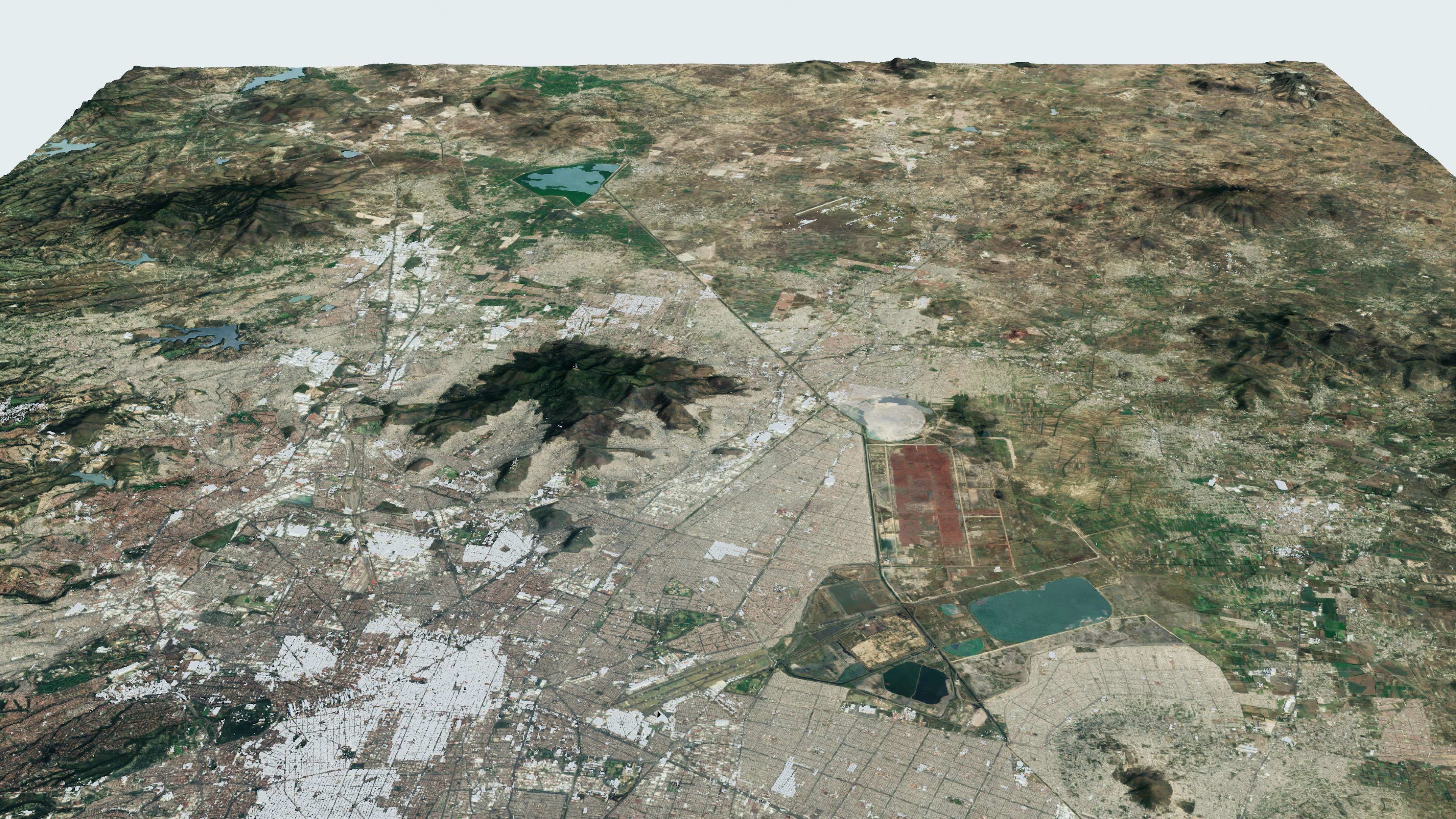Ecatepec Mexico City Landscape 3D Model 3D model | CGTrader