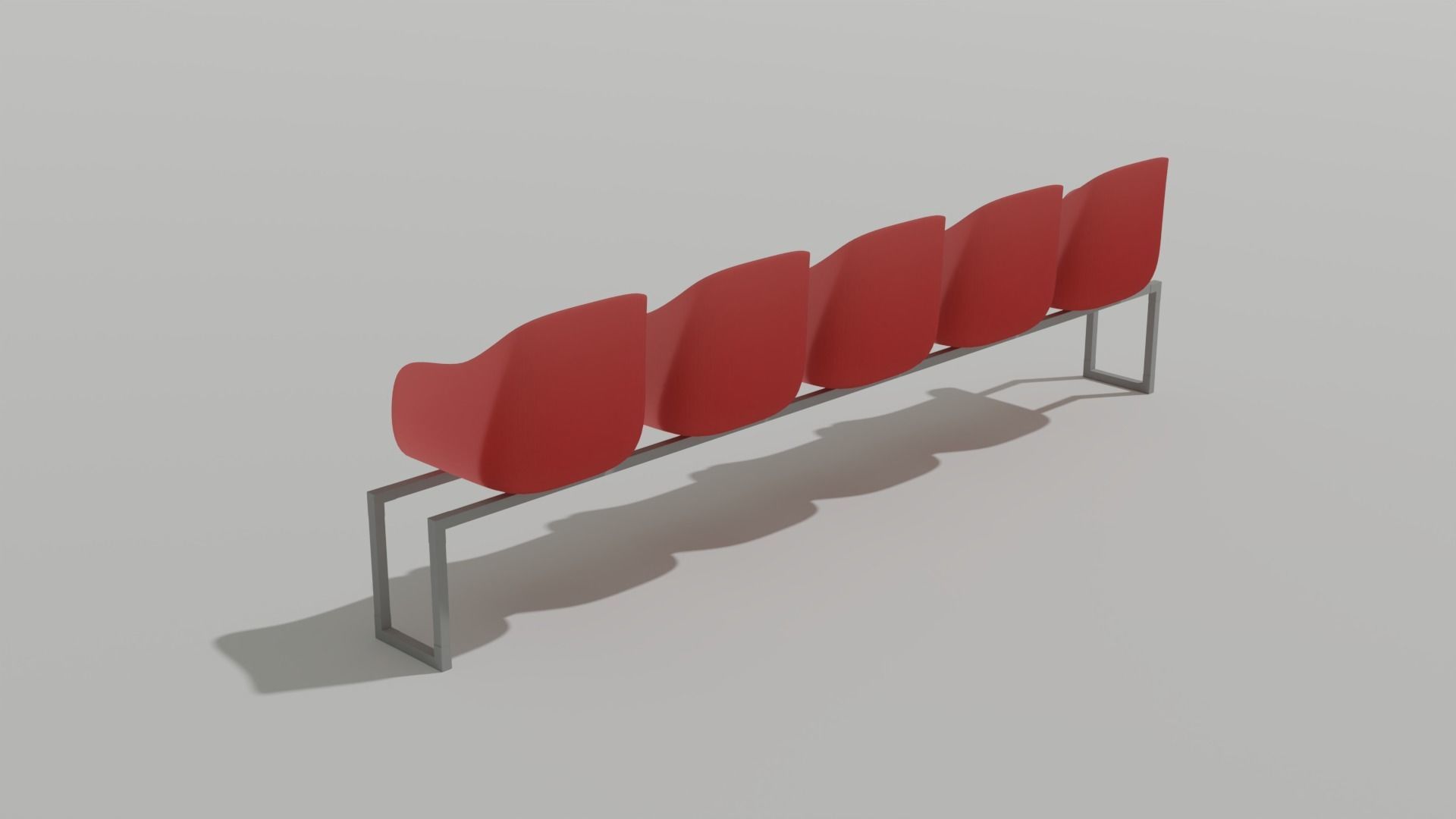 Tribun Stadium Chair 3D model | CGTrader
