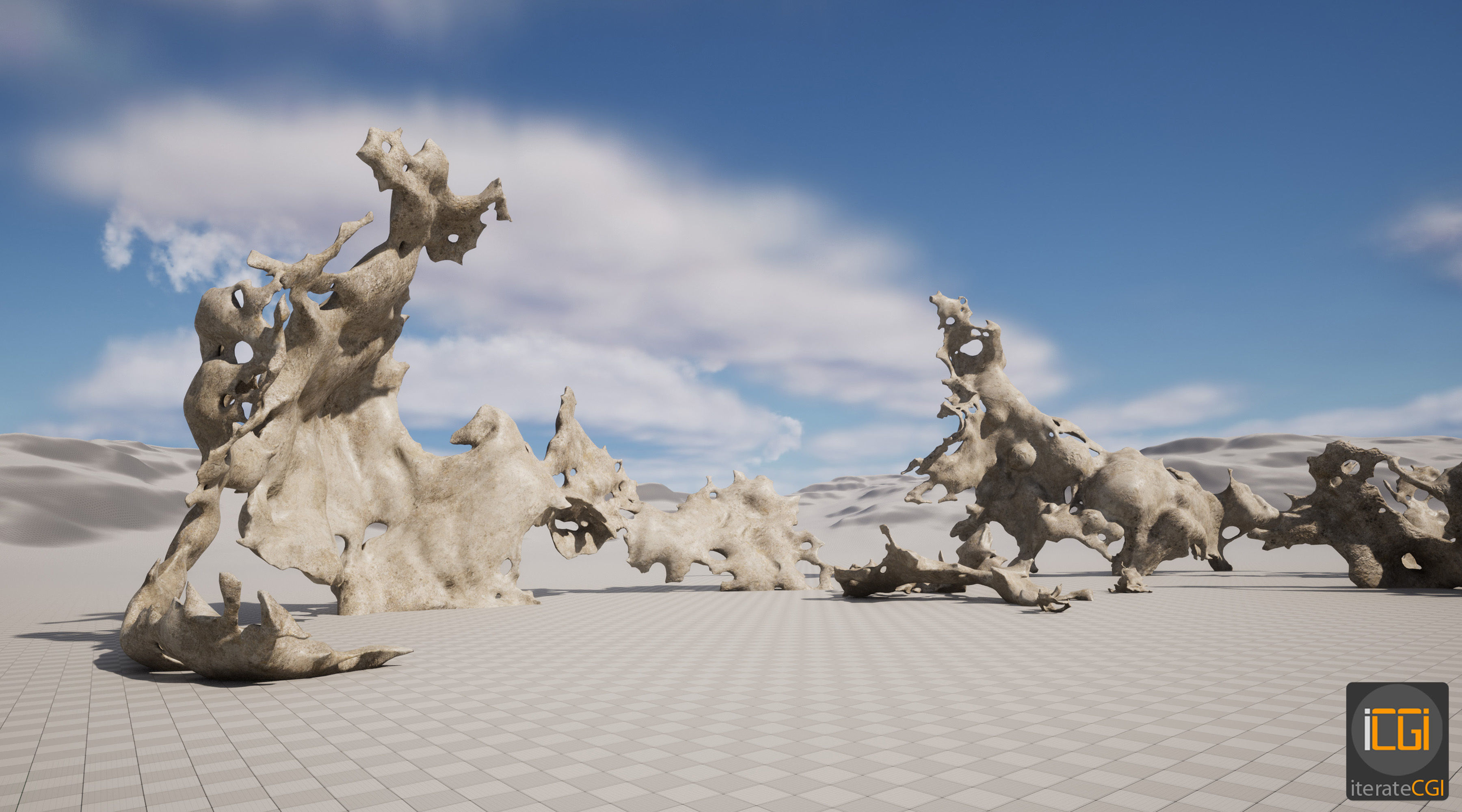 3D model Alien Growth Type1 VR / AR / low-poly | CGTrader