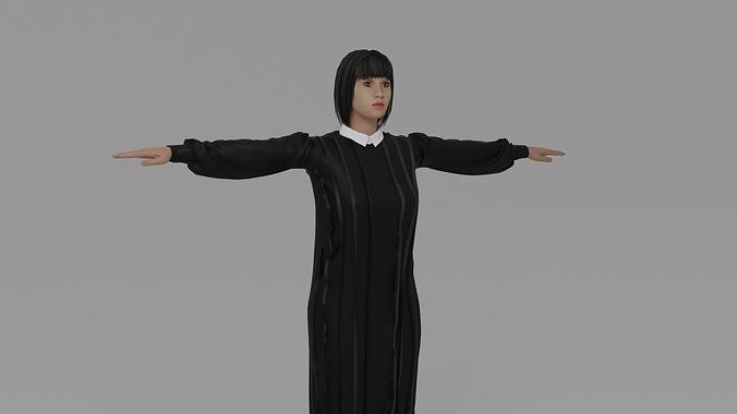 3D model Judge Woman VR / AR / low-poly | CGTrader