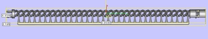 Unique Cuban Chain Design 3D model 3D printable | CGTrader