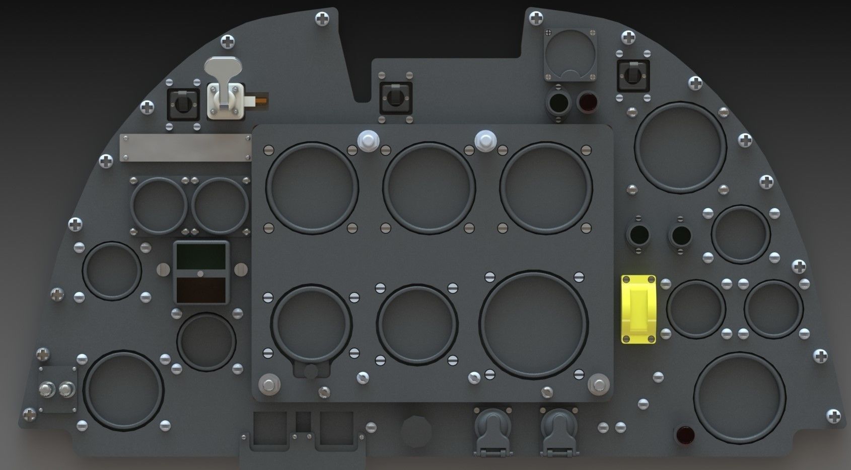 Spitfire Hight definition work Cockpit STL FILES 3D print model 3D ...