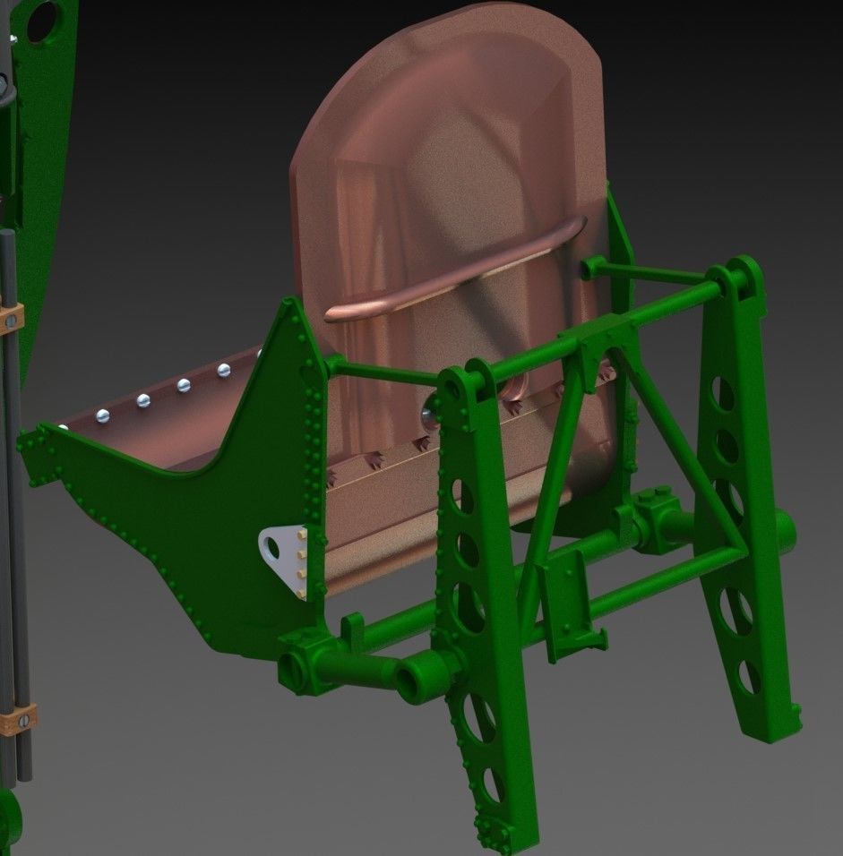 Spitfire Hight definition work Cockpit STL FILES 3D print model 3D ...