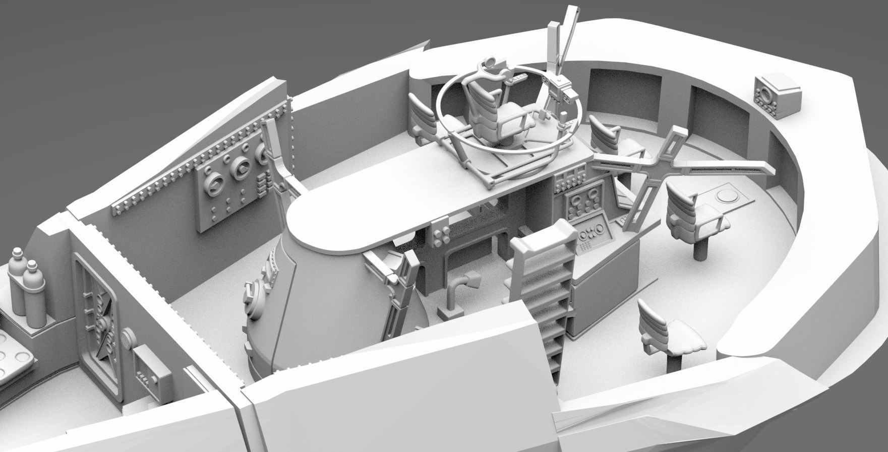 Proteus Scale model 3D model 3D printable | CGTrader