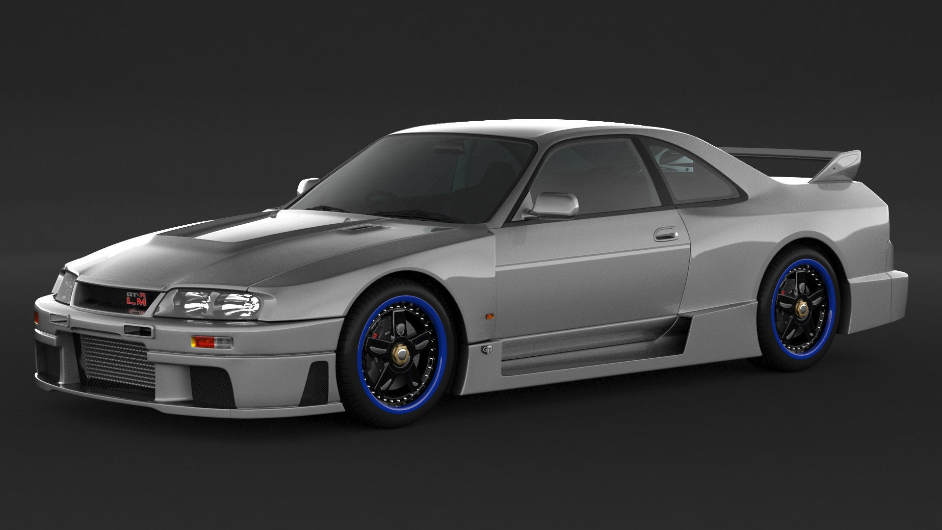 Nissan Skyline GT-R LM R33 3D model | CGTrader