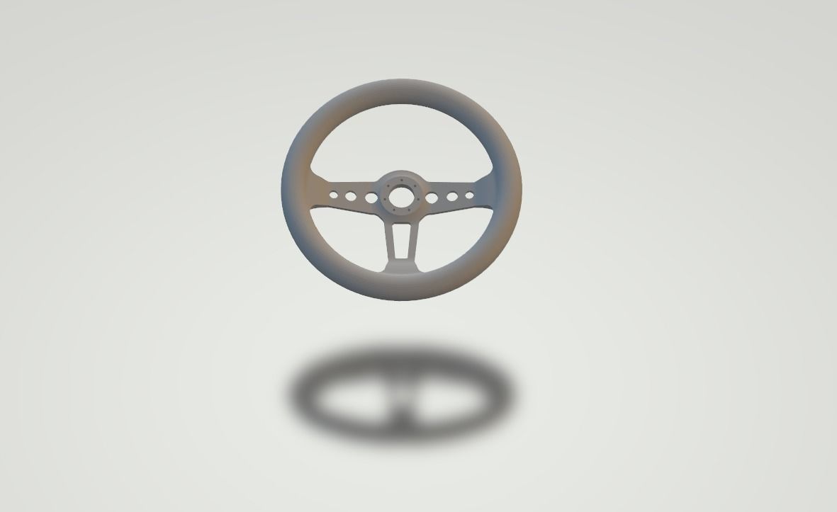 STEERING WHEEL 3D model 3D printable | CGTrader