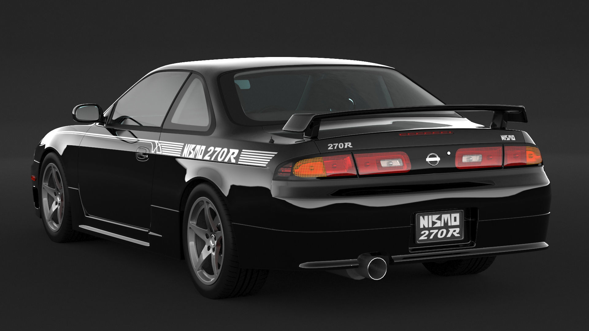 Nissan Silvia S14 270R 3D model | CGTrader