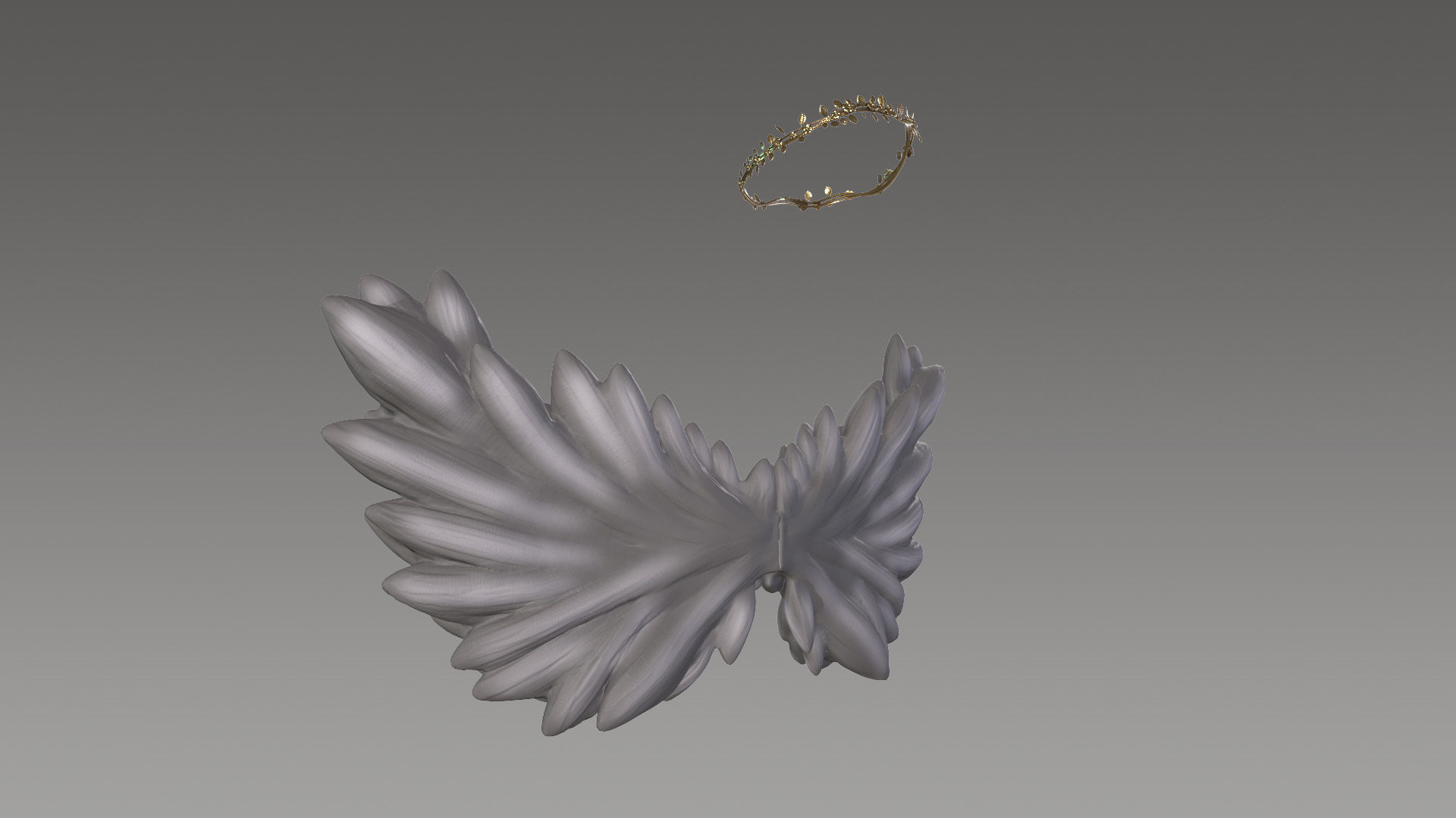3D model Wings VR / AR / low-poly | CGTrader