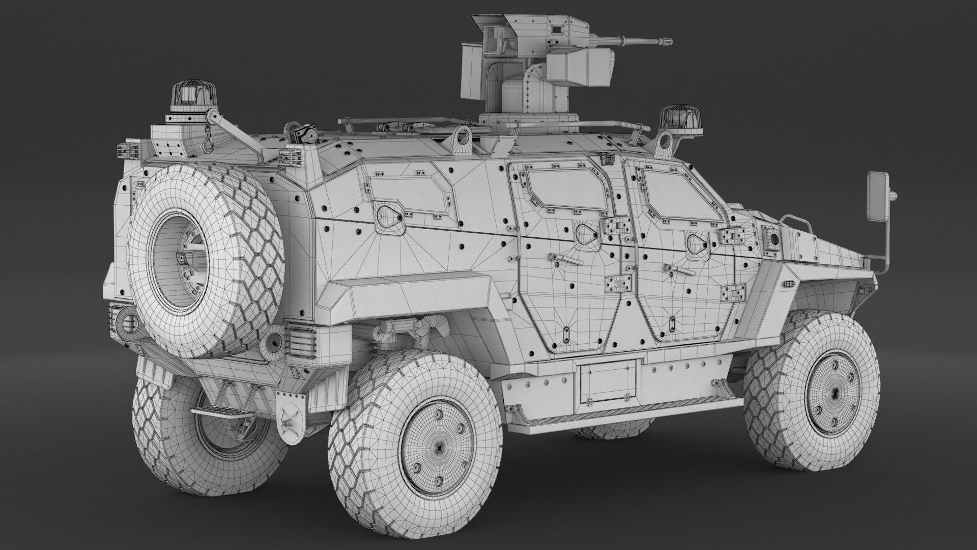 Yoruk Military Armored Vehicle 3D model | CGTrader