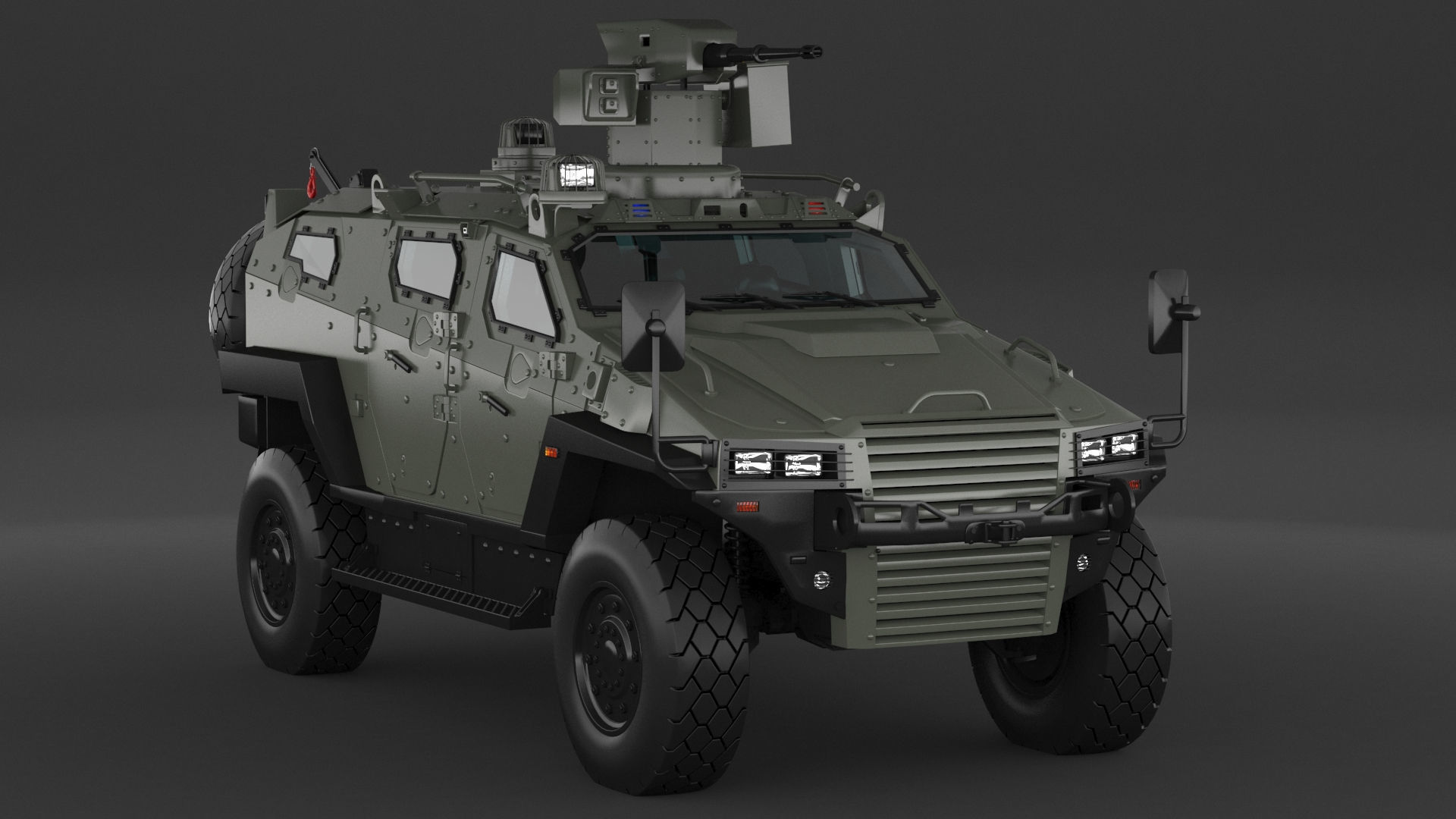 Yoruk Military Armored Vehicle 3D model | CGTrader