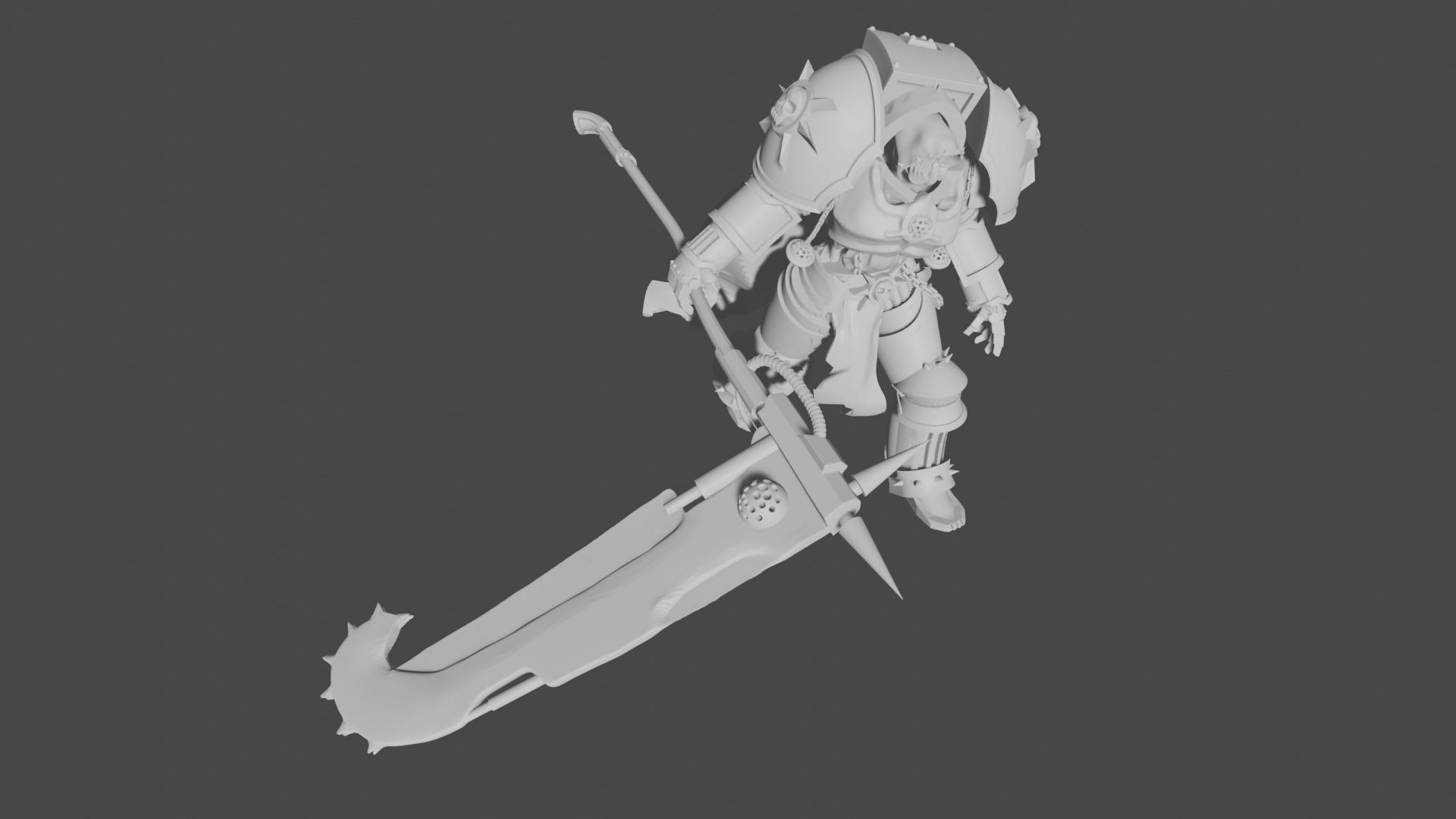 AniMortarion warhammer lord mortarion 3D model 3D printable | CGTrader