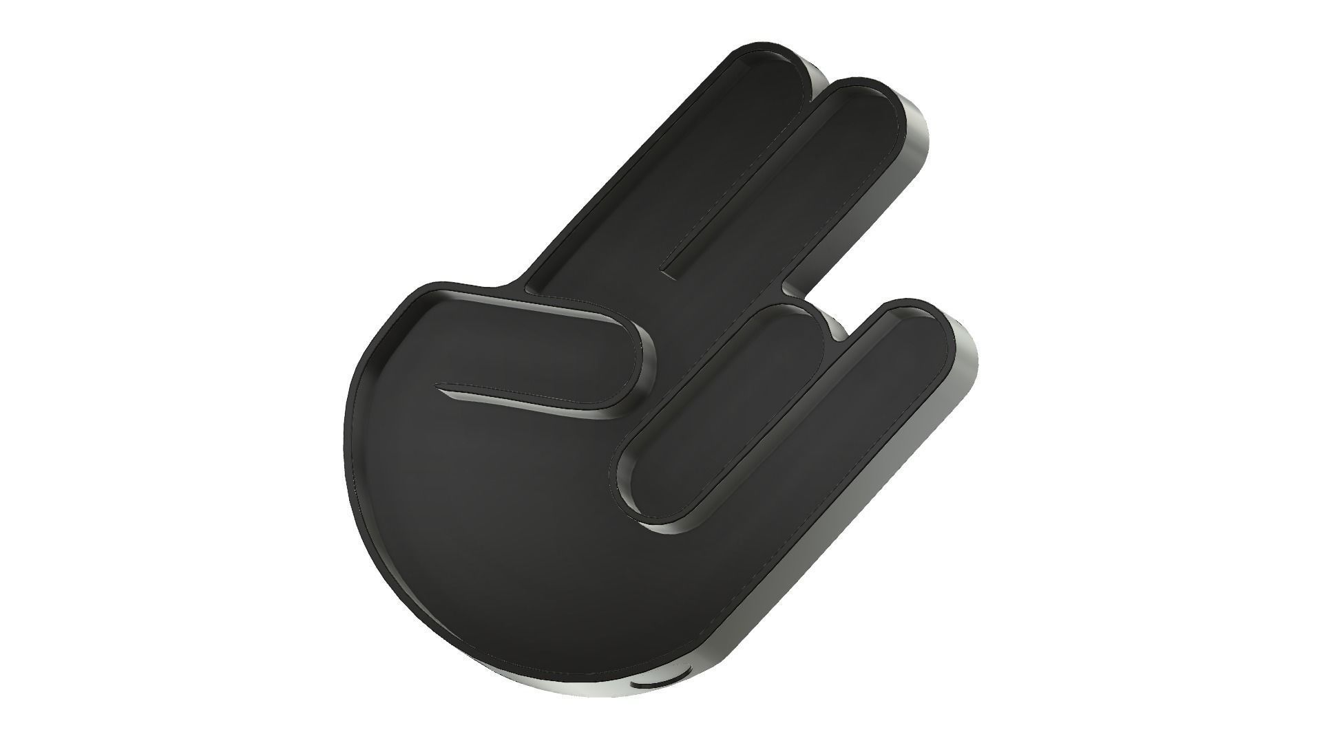 JDM Hand Stand Logo 3D model 3D printable | CGTrader