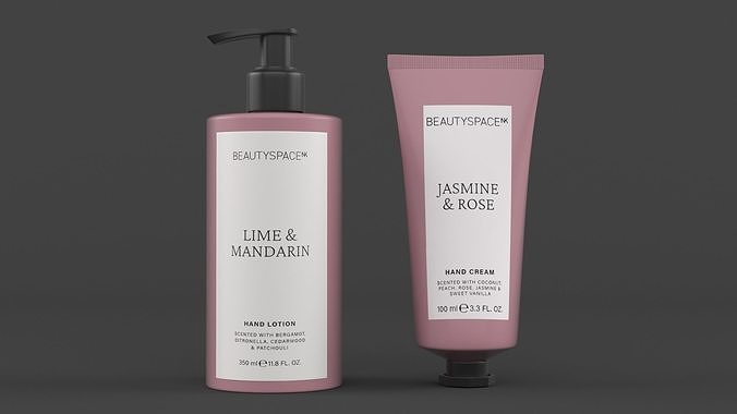 Hand Lotion and Cream 3D model | CGTrader