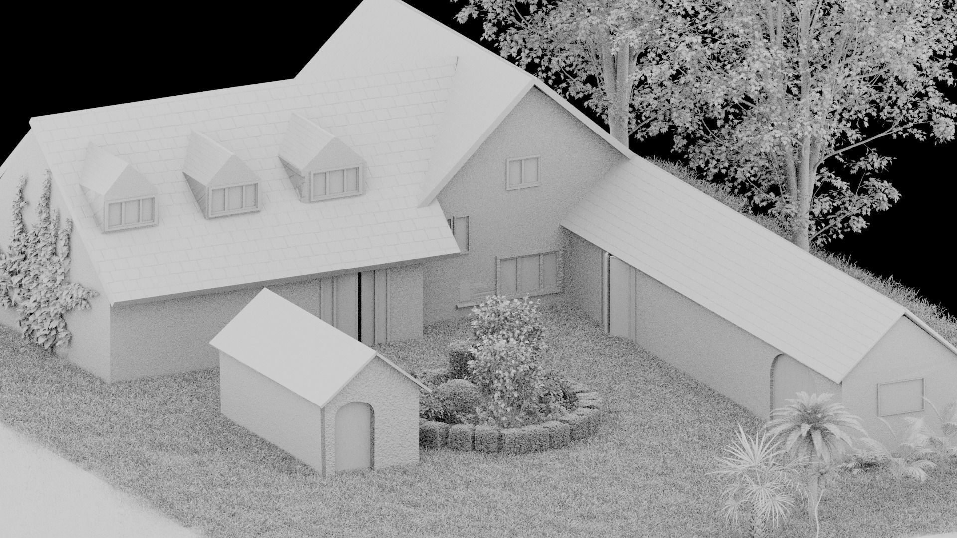 Residential House Design 3D model | CGTrader