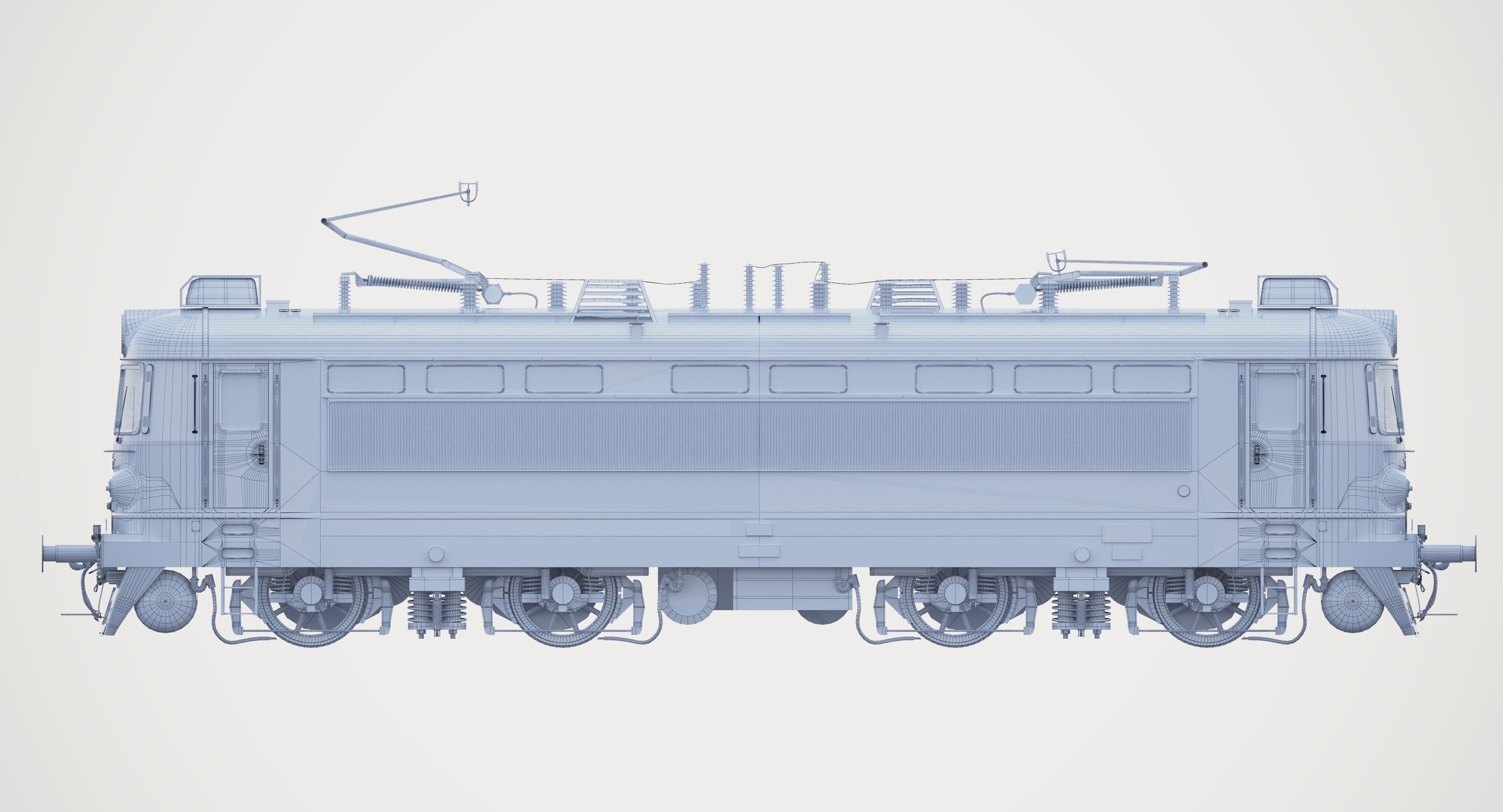 3D model Bulgarian Railways Skoda 68E VR / AR / low-poly | CGTrader