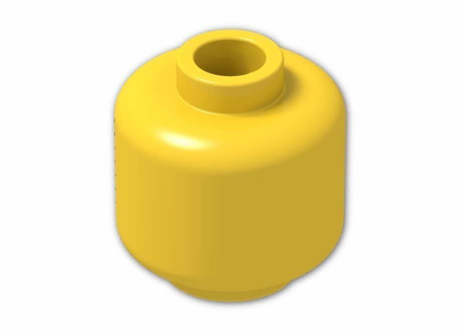 Lego Minifigure Head 3D model 3D printable | CGTrader