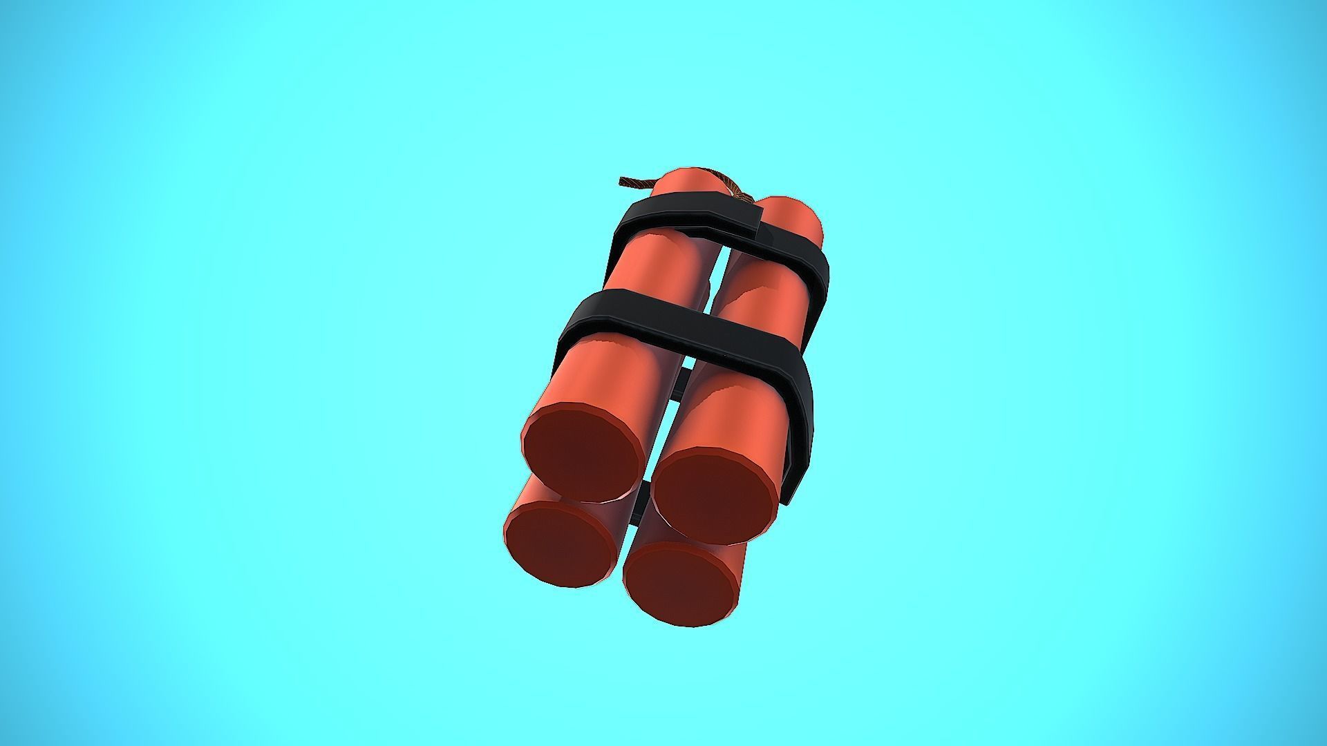 3D model DYNAMITE CARTOON STYLIZED VR / AR / low-poly | CGTrader