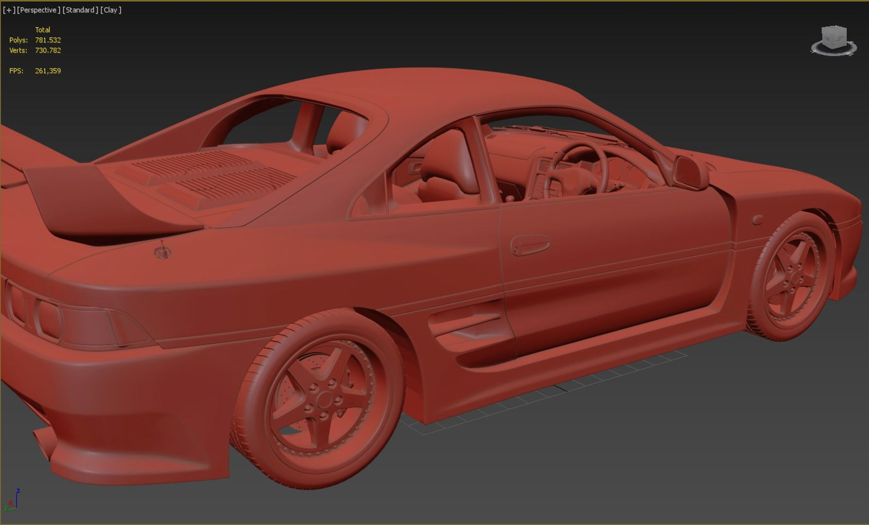 Toyota MR2 TRD2000GT 3D model | CGTrader