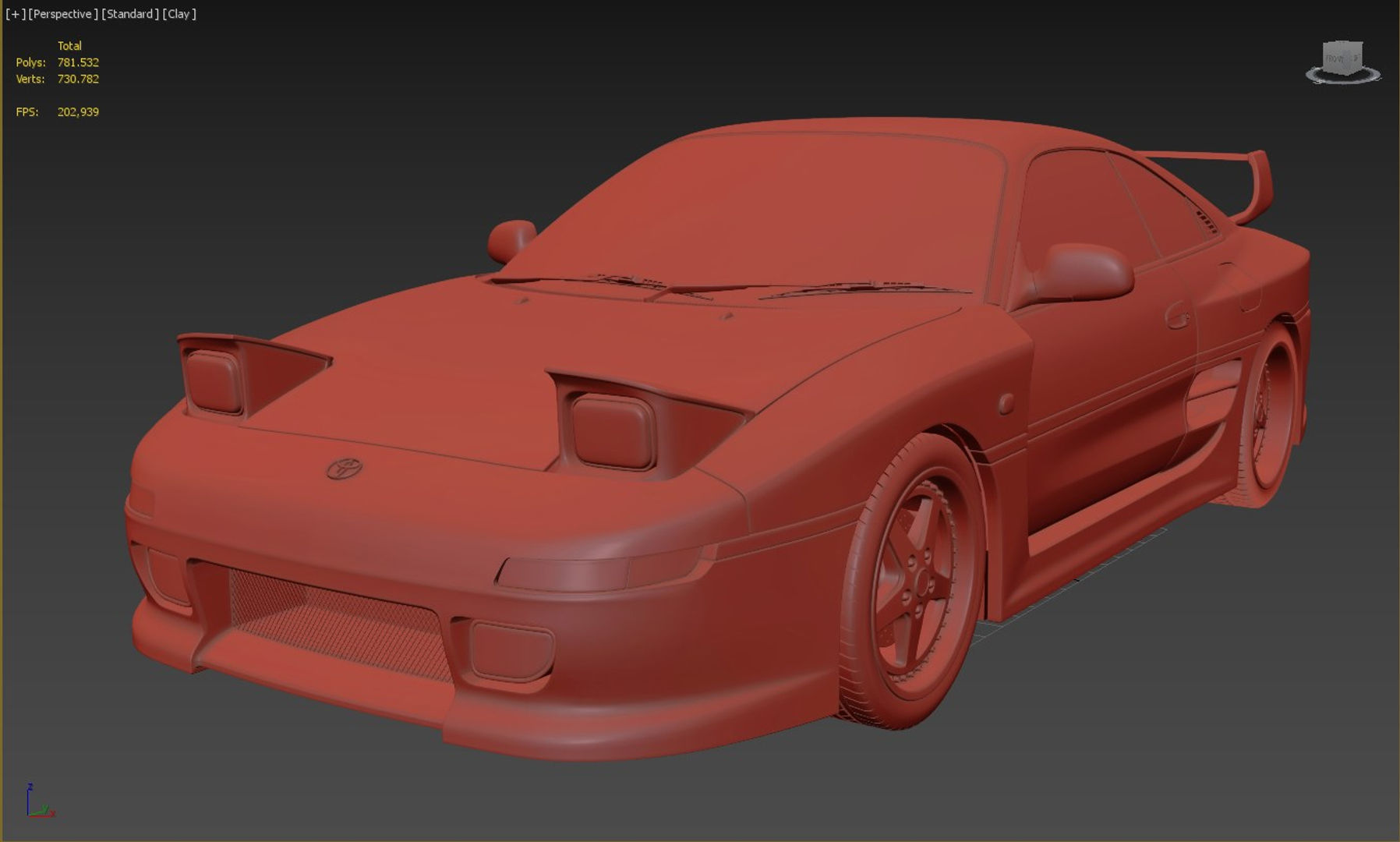 Toyota MR2 TRD2000GT 3D model | CGTrader
