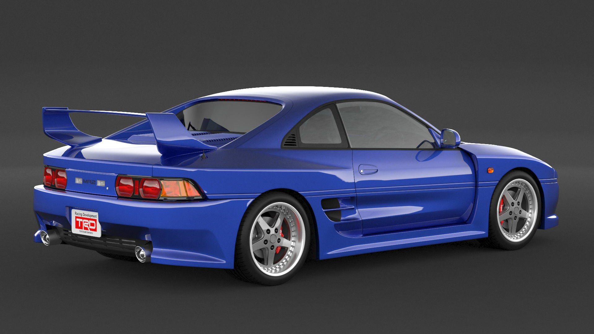 Toyota MR2 TRD2000GT 3D model | CGTrader