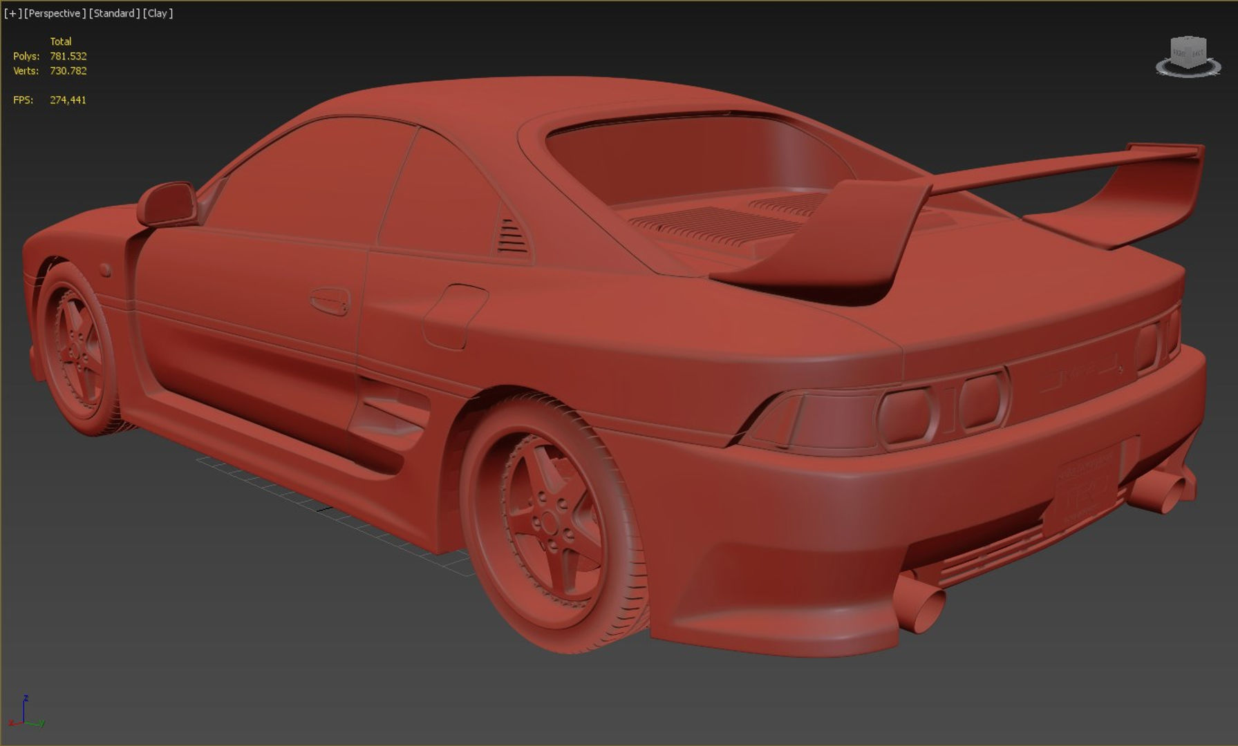 Toyota MR2 TRD2000GT 3D model | CGTrader