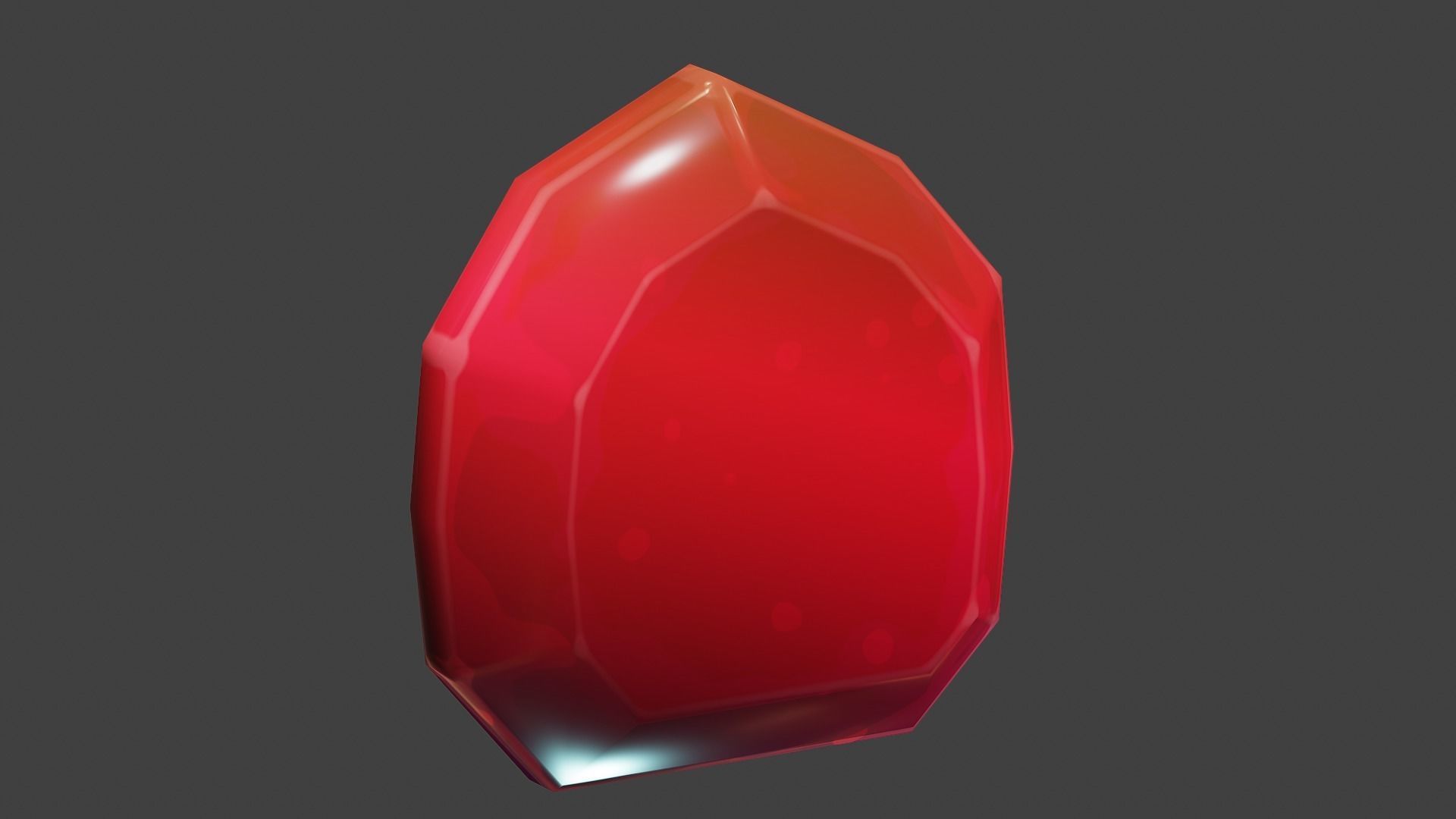 3D model Stylized Gem 01 - PBR Game Ready VR / AR / low-poly | CGTrader