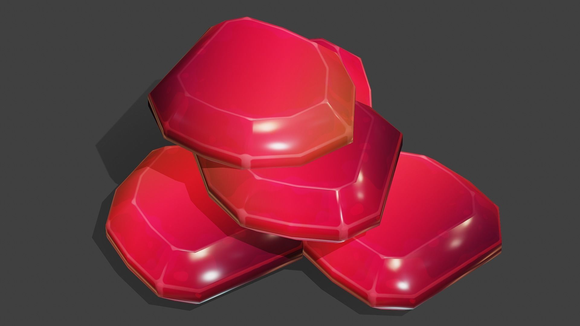 3D model Stylized Gem 01 - PBR Game Ready VR / AR / low-poly | CGTrader