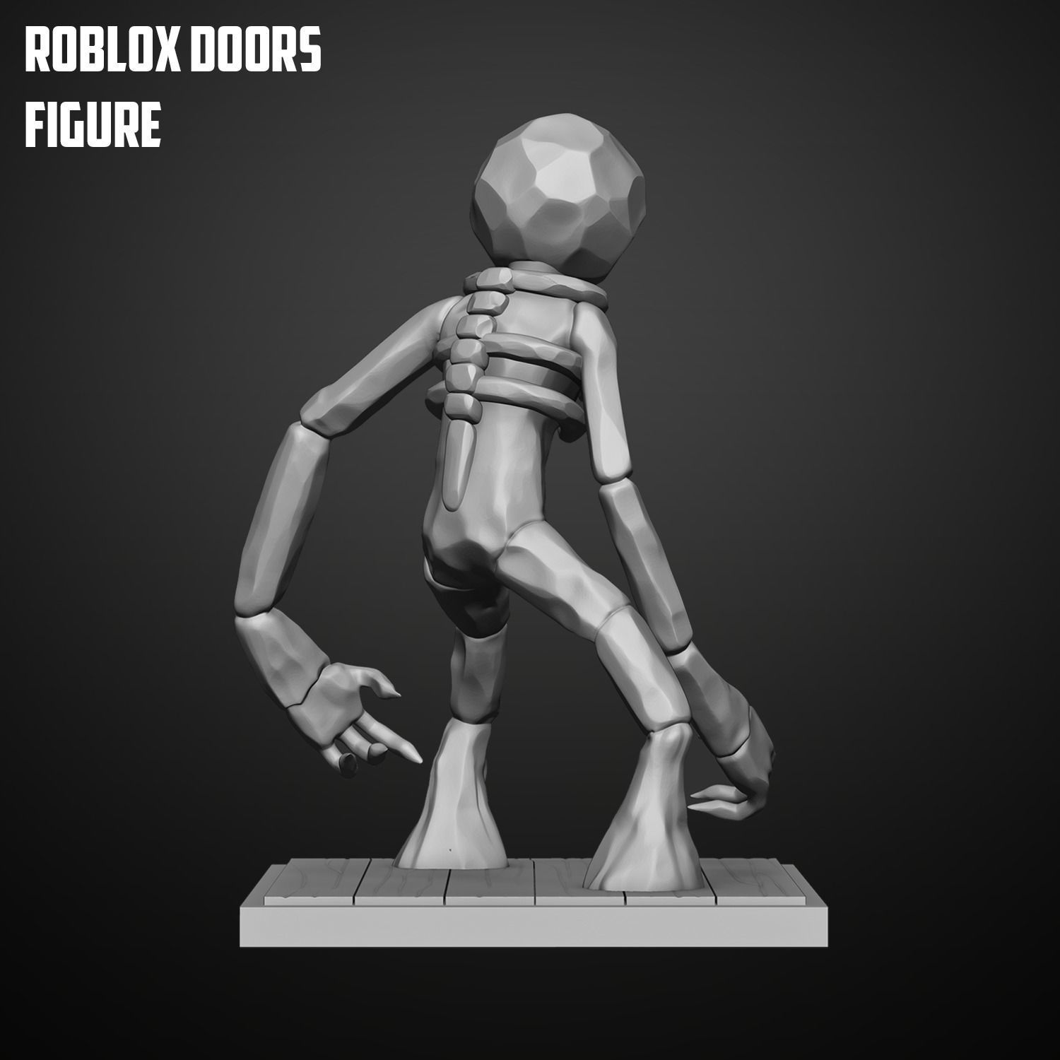 ROBLOX - FIGURE 3D model 3D printable | CGTrader