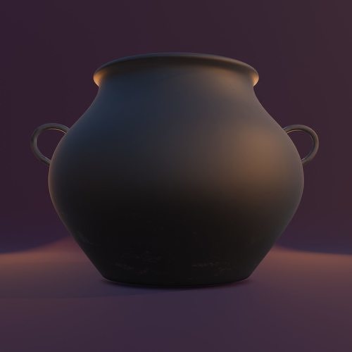 Witch boiler free 3D model | CGTrader
