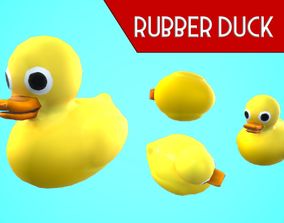 Low-poly Rubber duck 3D Models | CGTrader