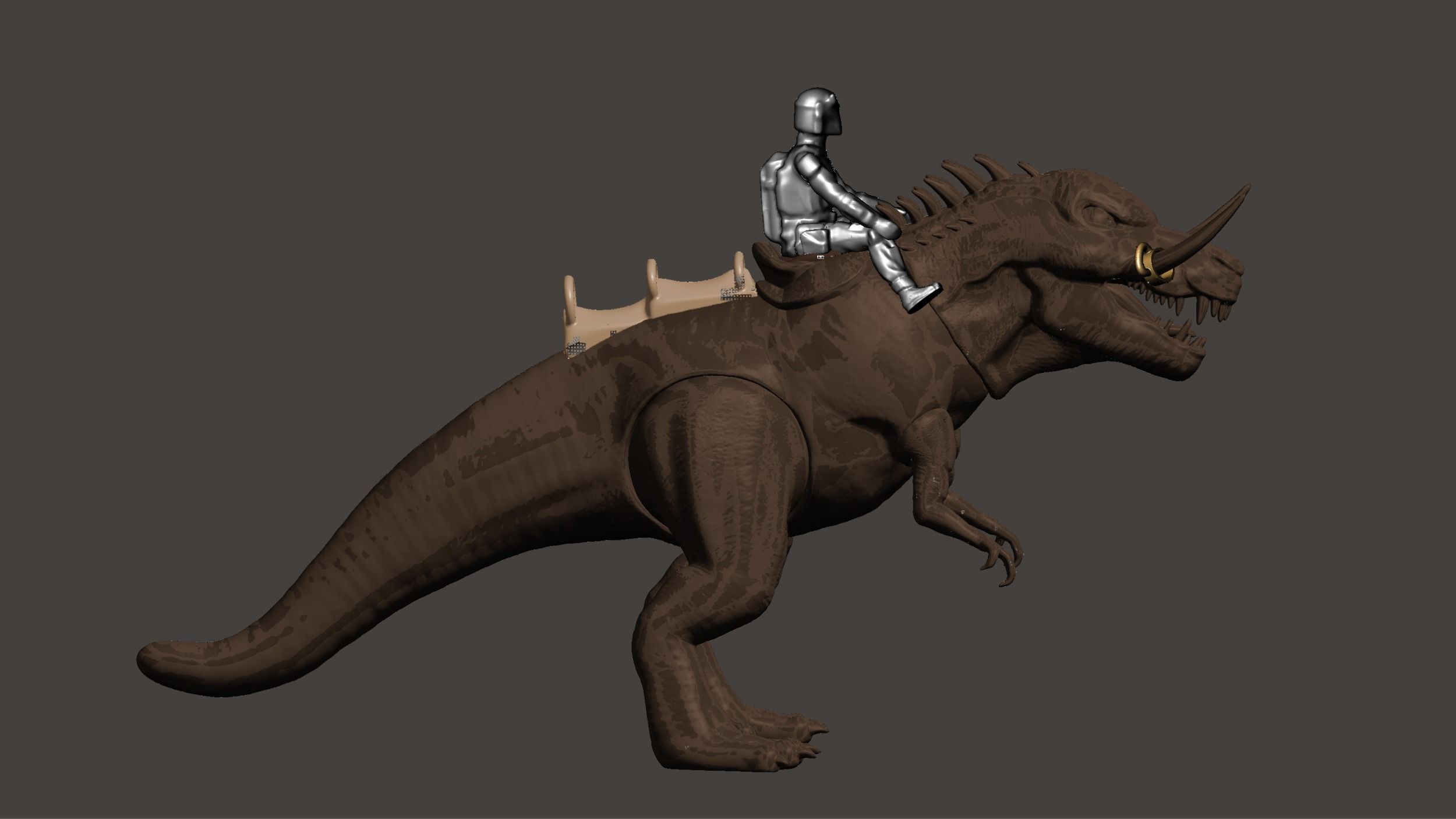 Star Wars Mandalorian Concept Mythosaur Vintage Scale Model 3D model 3D ...