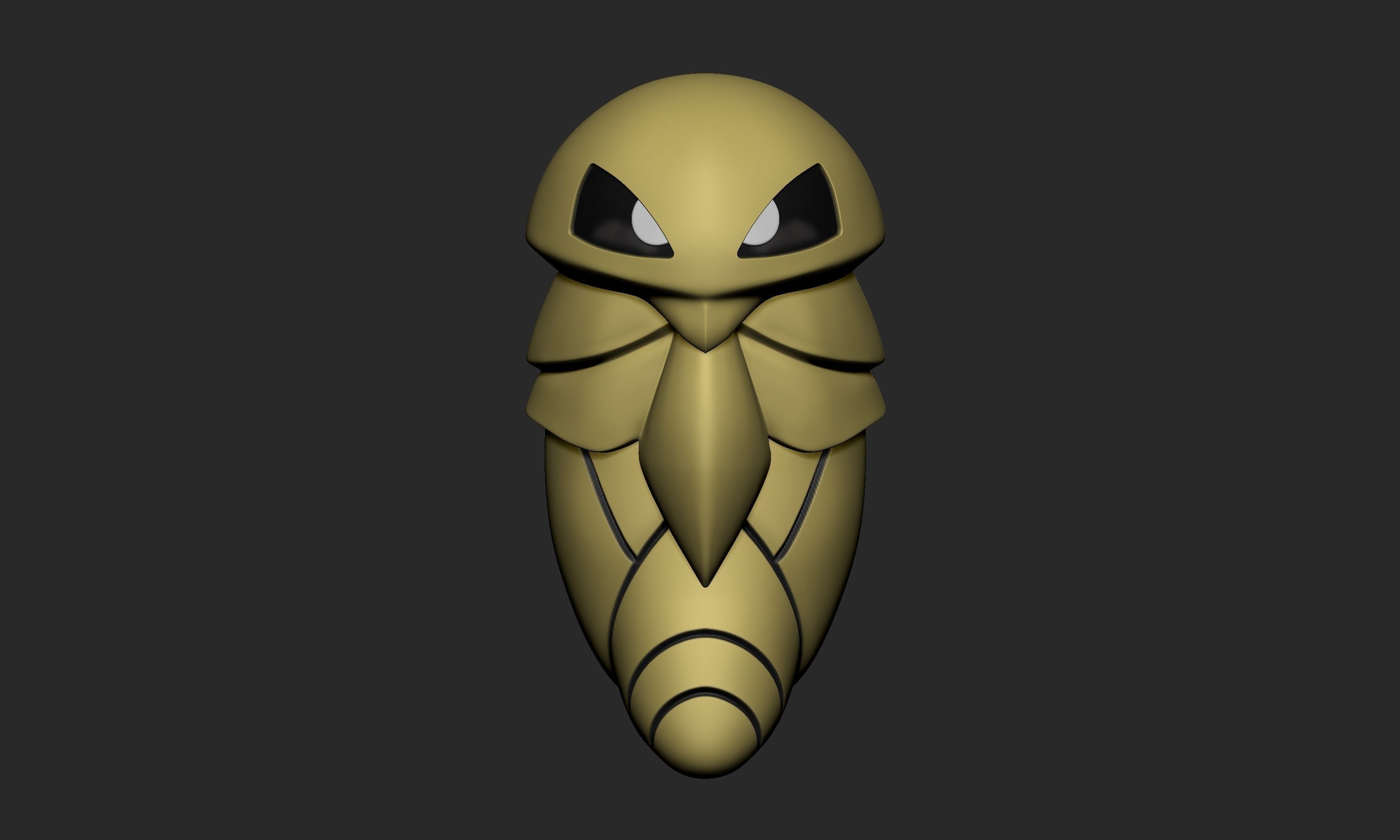 Pokemon - Kakuna free 3D model 3D printable | CGTrader