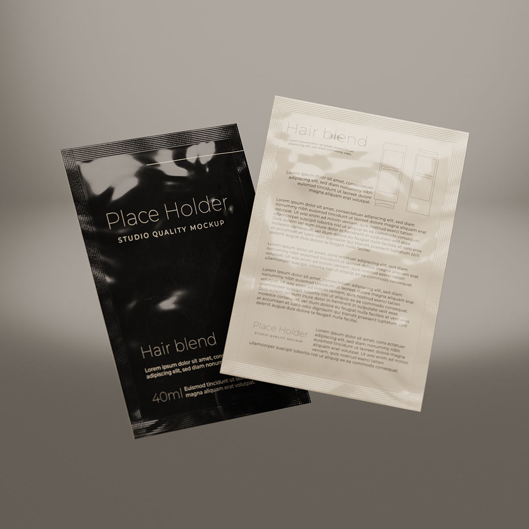 Free Sample cosmetic prop 3D model | CGTrader