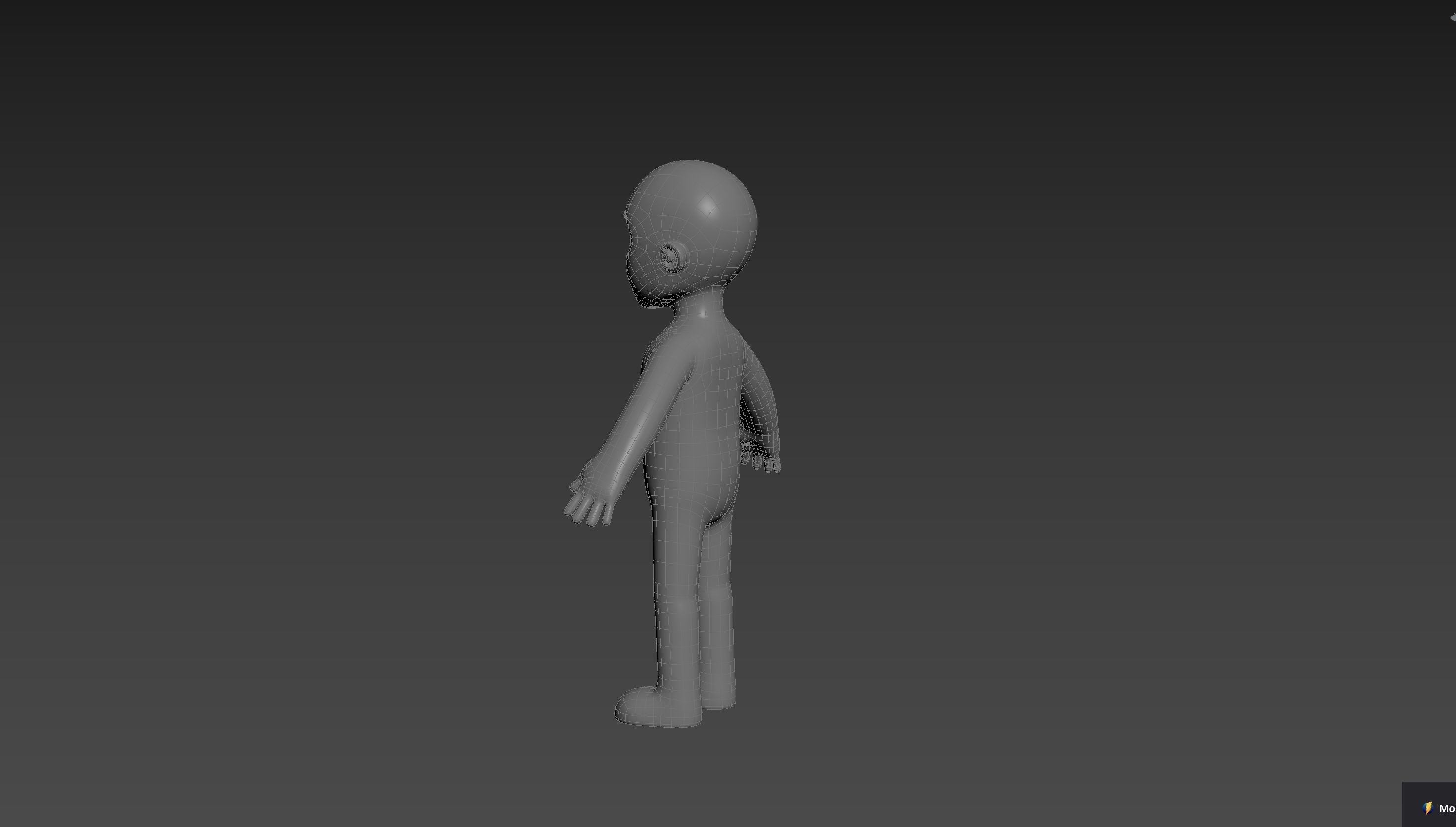 Character235 Boy Base Mesh 3D model | CGTrader