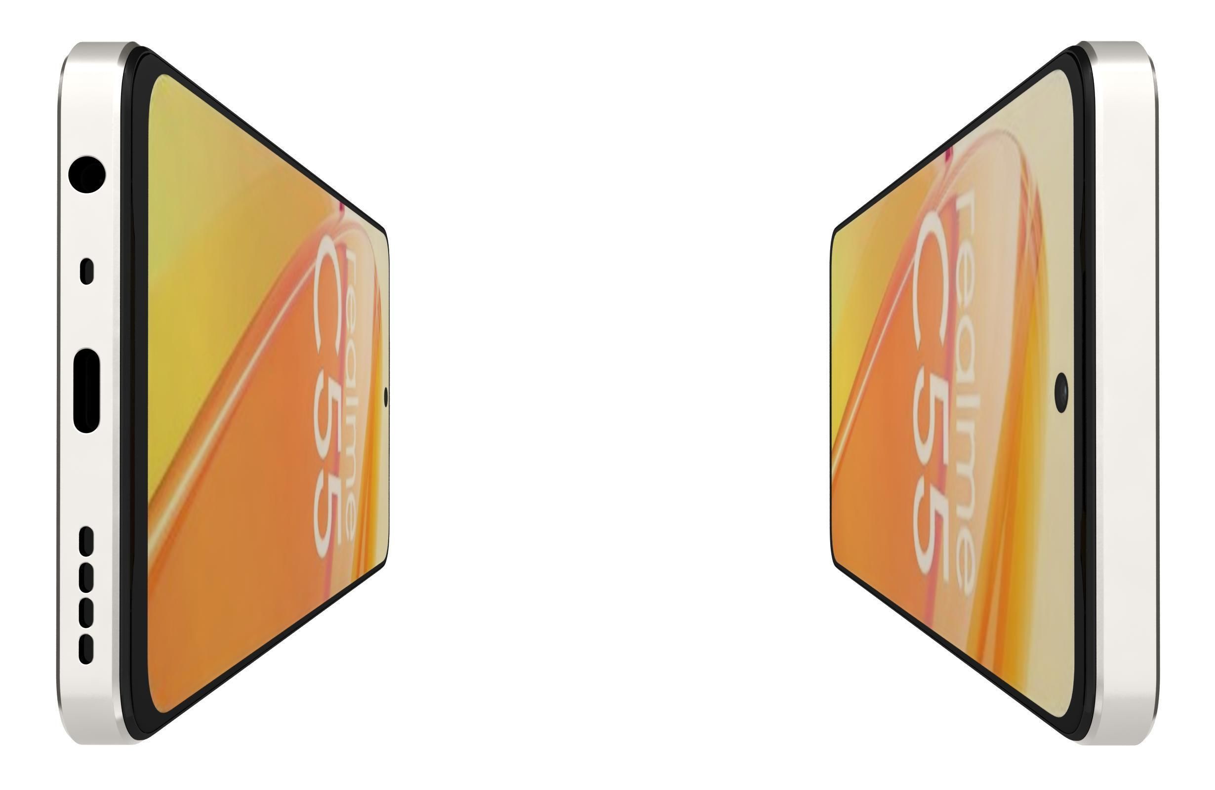 3D model Realme C55 Black And Gold VR / AR / low-poly | CGTrader