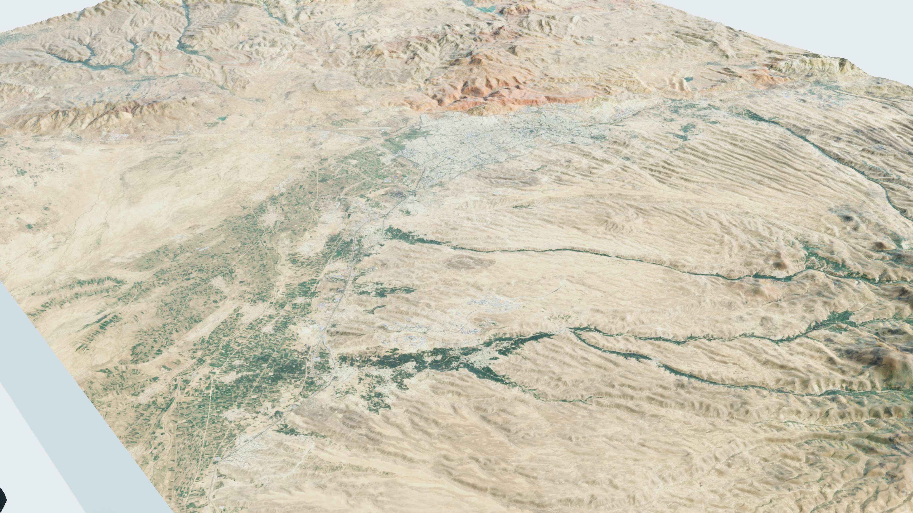 Tabriz Iran City Landscape 3D Model 3D model | CGTrader