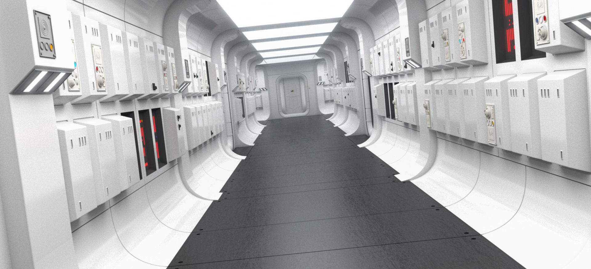 Star Wars Tantive IV Interior 3D model | CGTrader