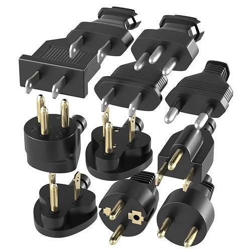 3D model electrical cable plugs 3D model VR / AR / low-poly | CGTrader