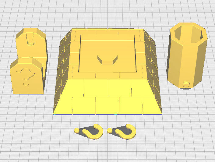 Cannon Super Mario 64 3D model 3D printable | CGTrader