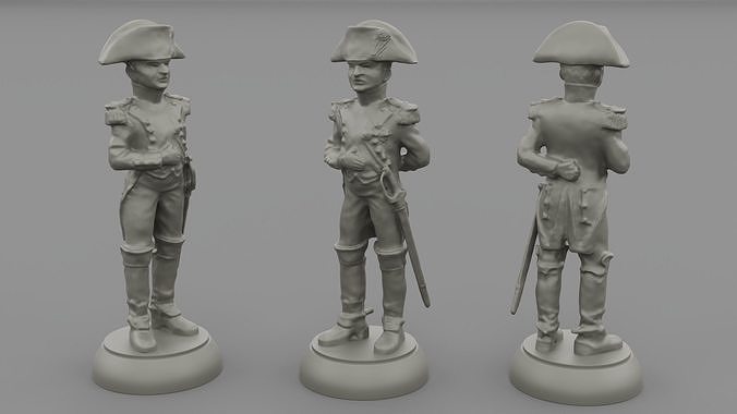 Lead soldier 01 3D model 3D printable | CGTrader