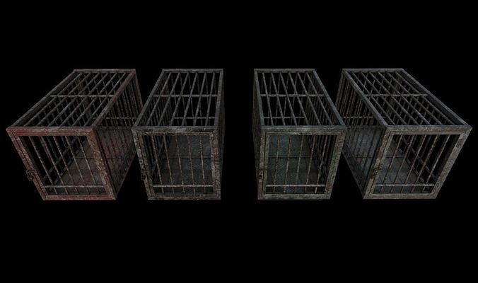 3D model Cages Pack VR / AR / low-poly | CGTrader